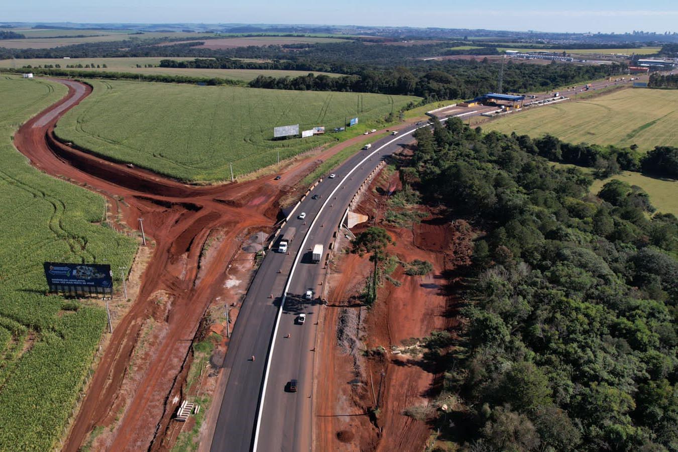 Com viadutos prontos, duplicação da BR-277 em Cascavel chega a 70,8% de ...